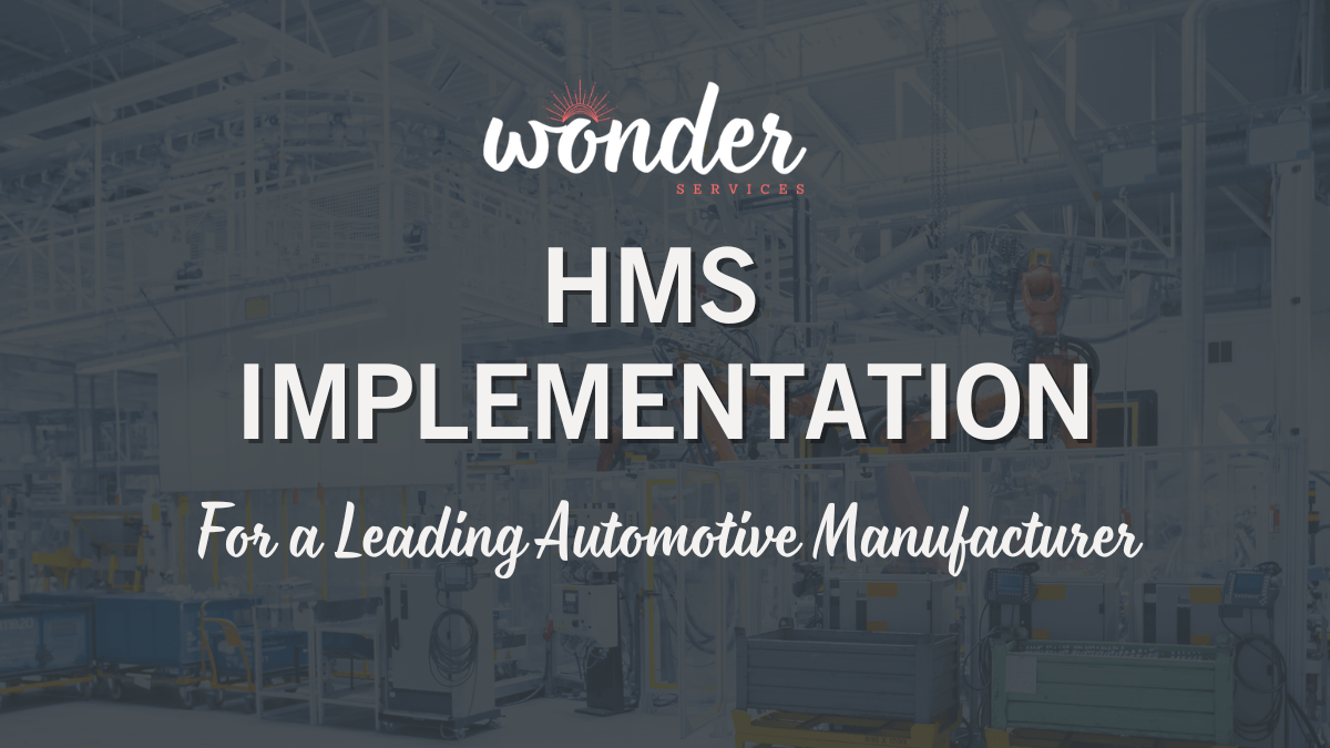 Automotive HMS Implementation: Process Design Excellence Drives ...